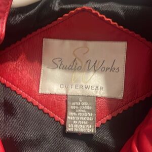 Studio Works | Jackets & Coats | Leather Jacket | Poshmark